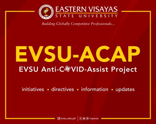 EVSU-ACAP (EVSU Anti-COVID-Assist Project) | Eastern Visayas State ...