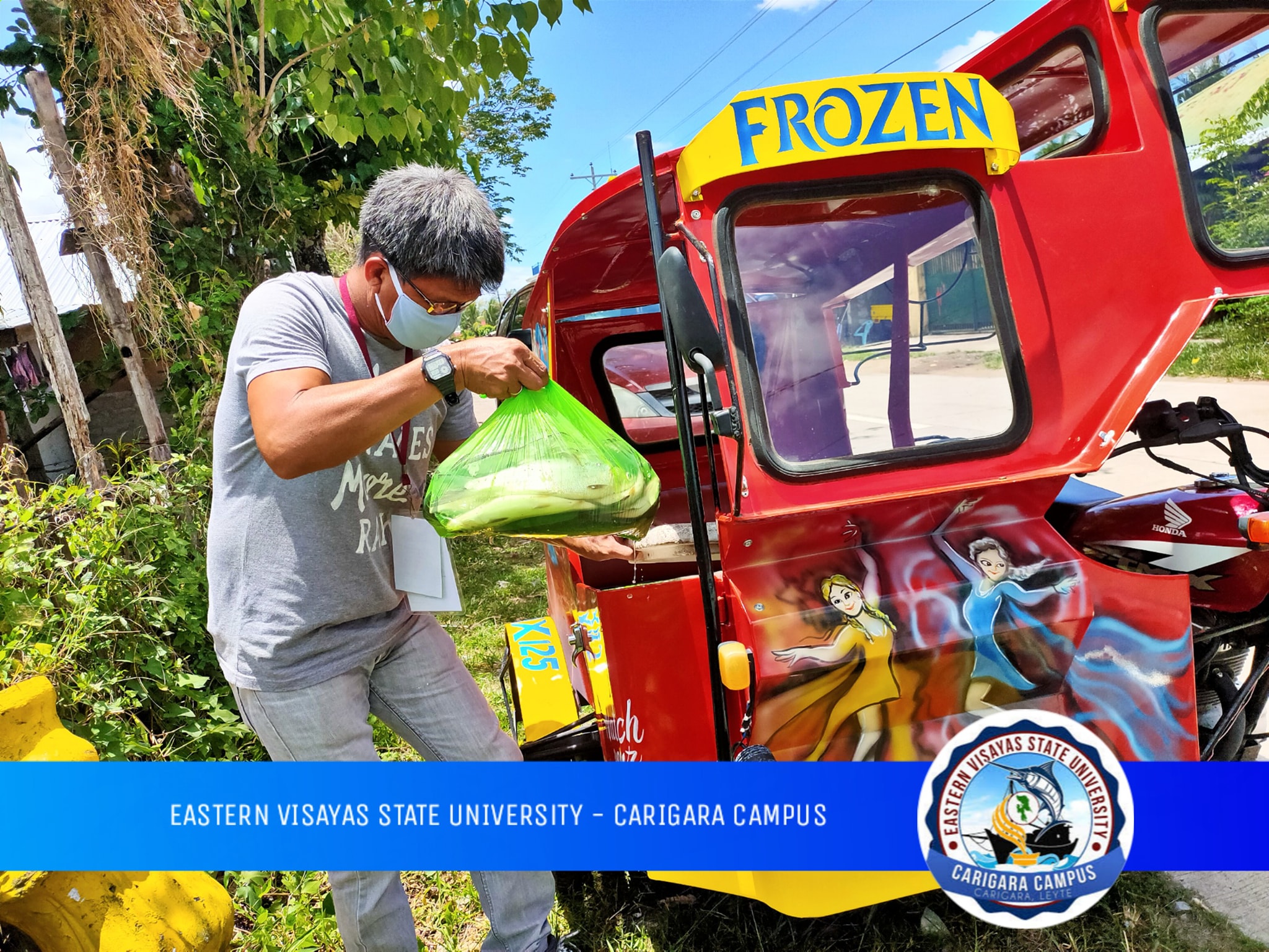 EVSU-CC rations fish to Frontliners in LGU-Carigara | Eastern Visayas ...