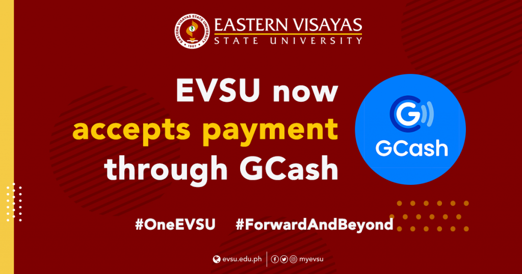 EVSU now accepts payment through GCash | Eastern Visayas State University