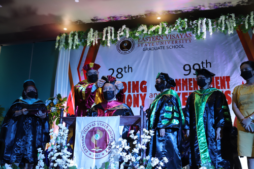 EVSU Graduate School Conducts Hooding Ceremony and Commencement ...