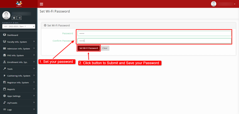 EVSU Wi-Fi Access for Employees