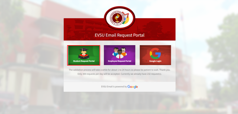 EVSU Wi-Fi Access for Students