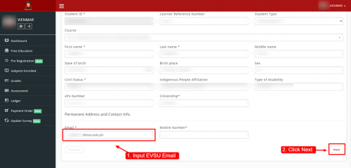 EVSU Wi-Fi Access for Students