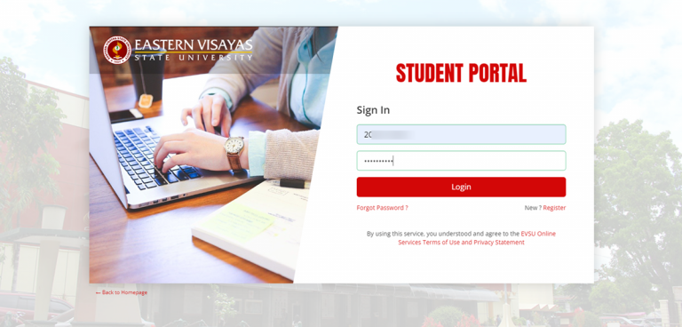 EVSU Wi-Fi Access for Students