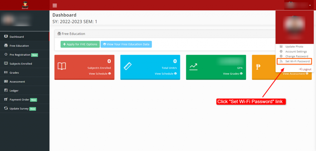 EVSU Wi-Fi Access for Students