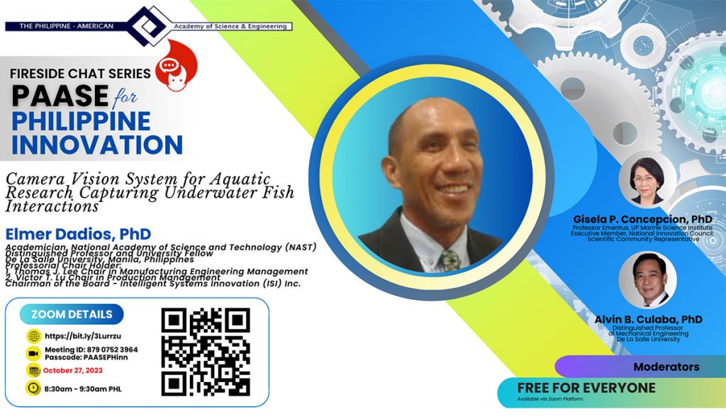 Fireside Chat on PAASE of PH Innovation (Camera Vision System for ...