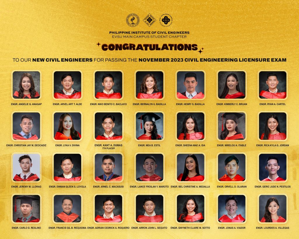 Congratulations! To our newly registered civil engineers | Eastern ...