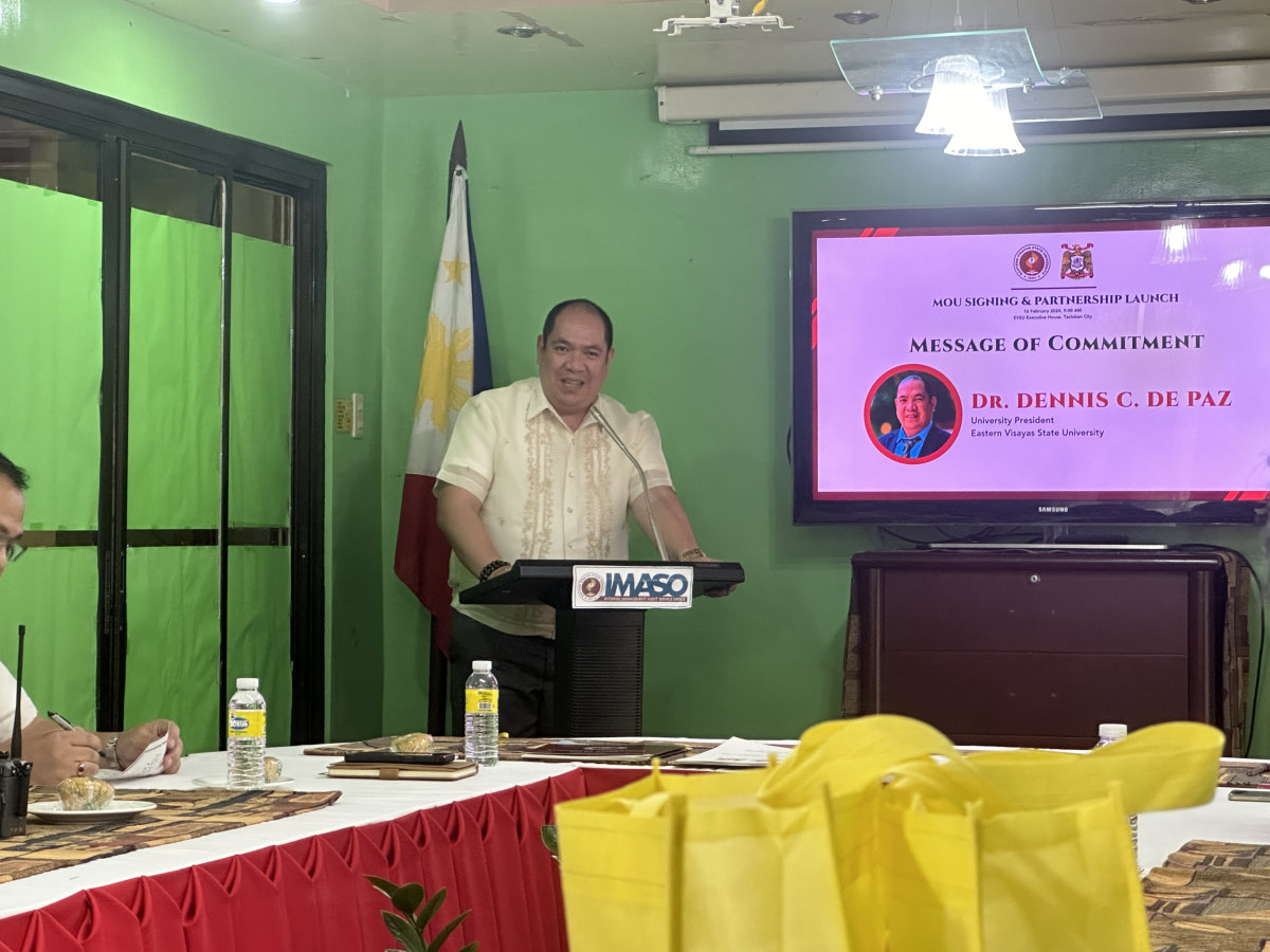 EVSU seals MOU with University of San Agustin | Eastern Visayas State ...