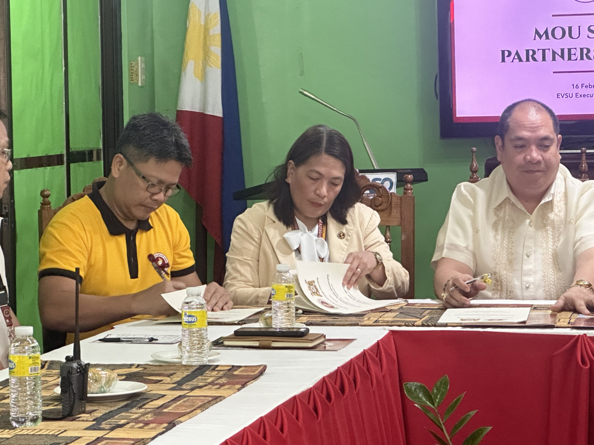 EVSU seals MOU with University of San Agustin | Eastern Visayas State ...