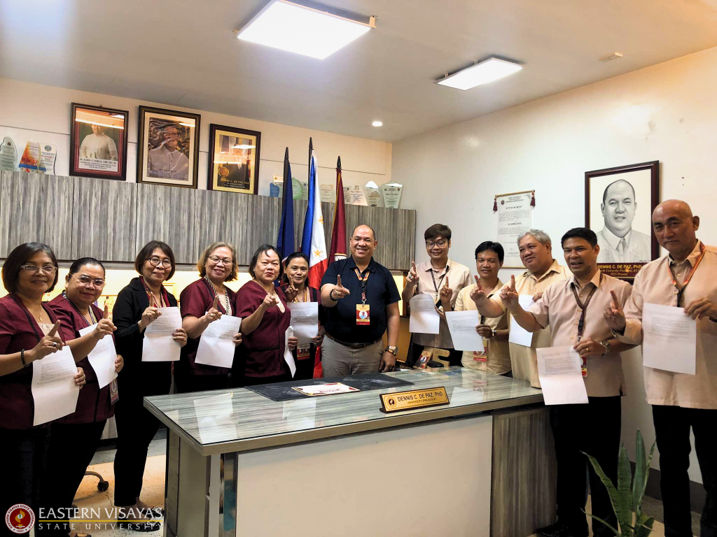 EVSU-FA new elects begin term with oath-taking and meeting with ...