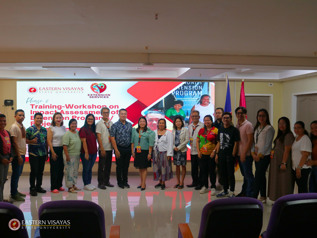 OES holds two-day workshop on impact assessment | Eastern Visayas State ...