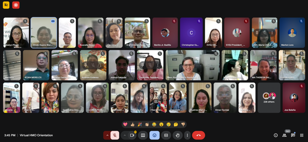EVSU Holds HMO Orientation for Regular Employees | Eastern Visayas ...
